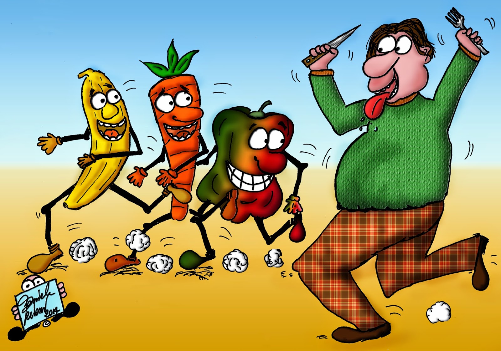 I Tarlo fumetti: Vegetarian comics