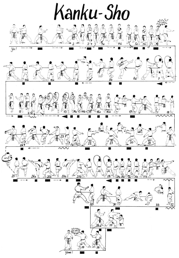 Kata Kanku-Sho : Learning Karate At Home (1.2.12) ~ LEARNING EVERY ...