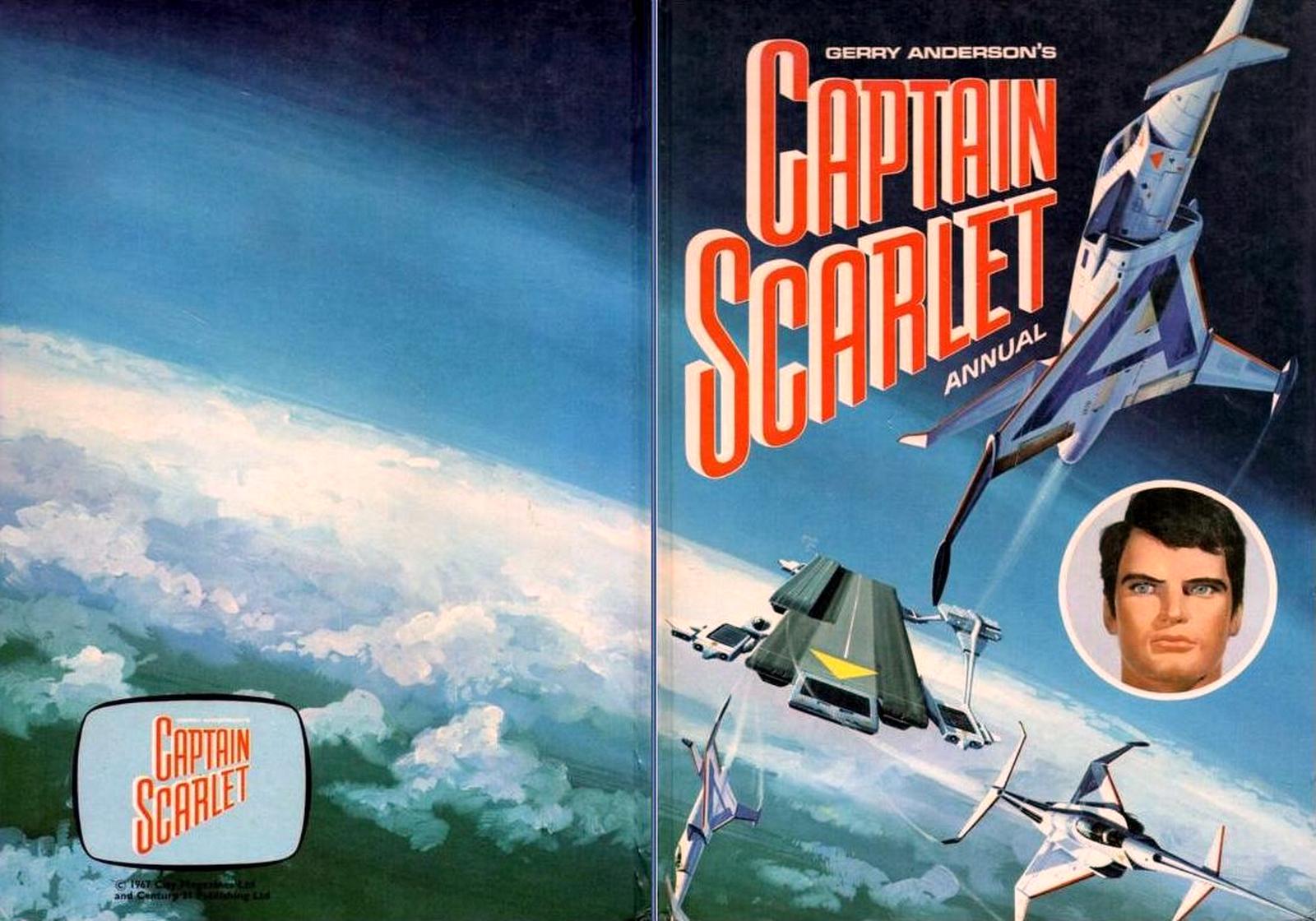 CRIVENS! COMICS & STUFF!: CAPTAIN SCARLET ANNUAL COVERS...