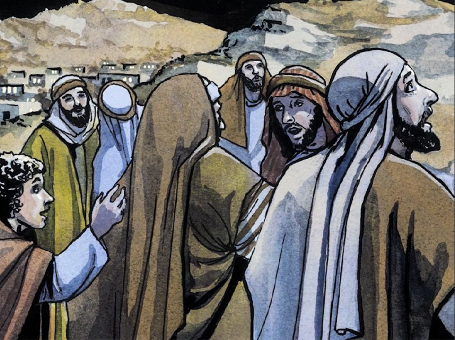 Shepherds Visit Jesus