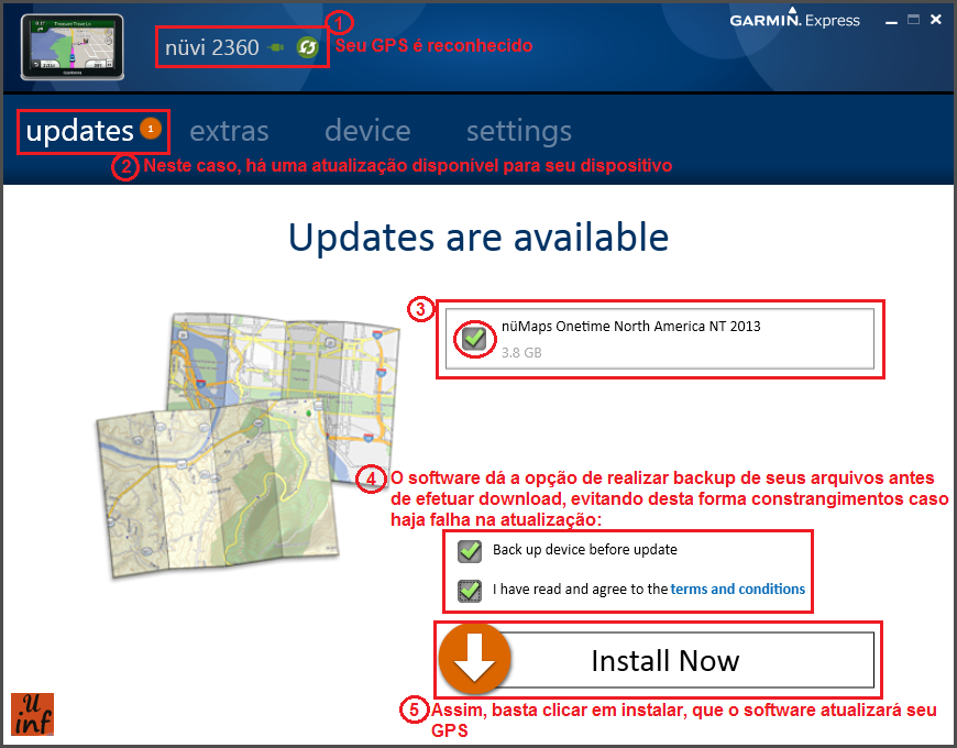 NepoTech Informática: Atualizar GPS Garmin