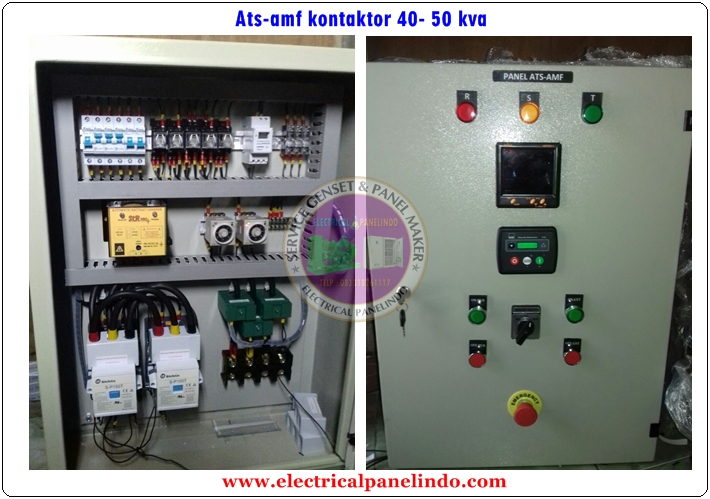 HARGA PANEL ATS AMF 40-50 KVA / PANEL OTOMATIS GENSET