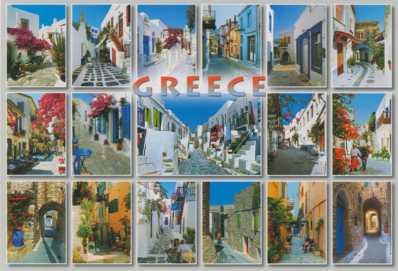 World on Postcards: Greece / Grecja