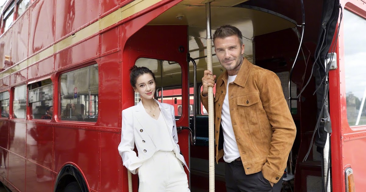 China Entertainment News: Angelababy and David Beckham in London