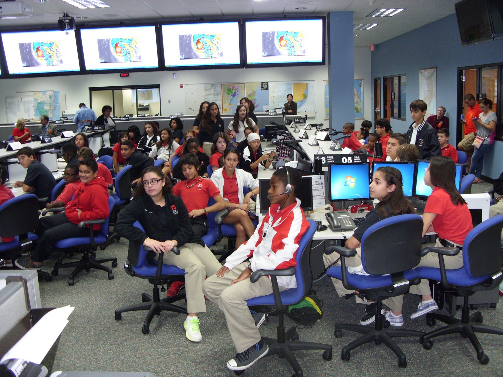 DCS at the moment...: DCS Students Conduct Hurricane Exercise at Miami ...