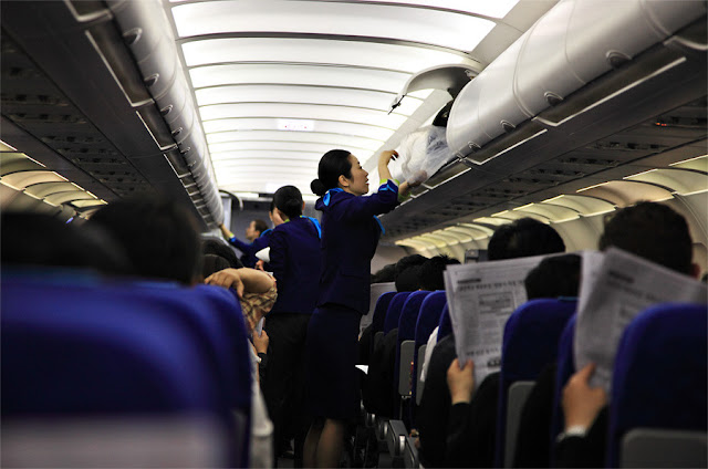 The great onboard service of Air Busan ~ World Stewardess