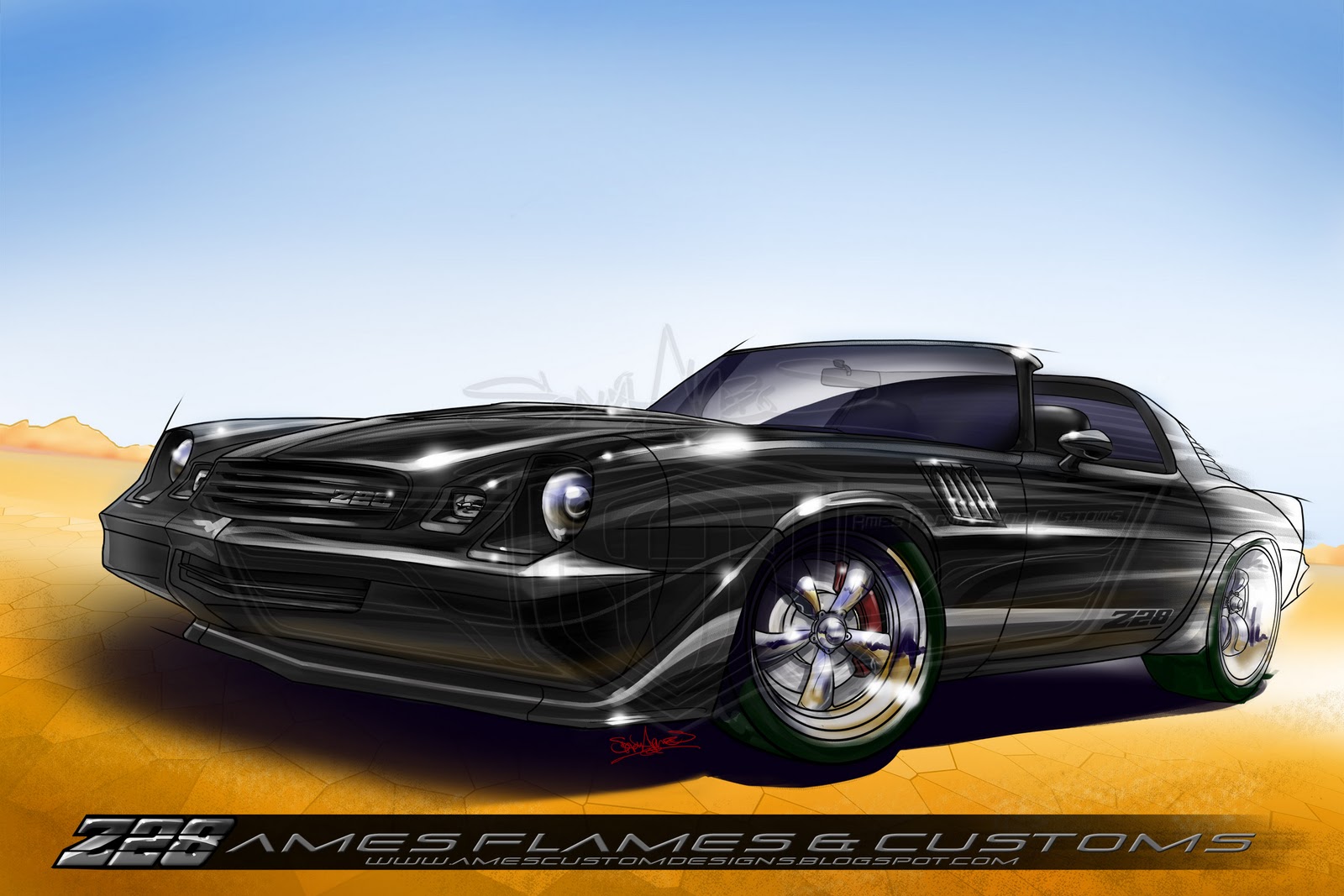 SAM AMES: 1979 1980 Camaro Z28 Resurrected