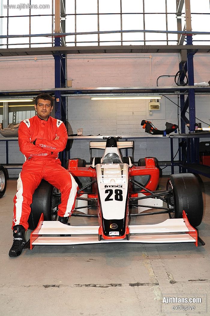THALA AJITH: THALA AJITH CAR RACE STILLS