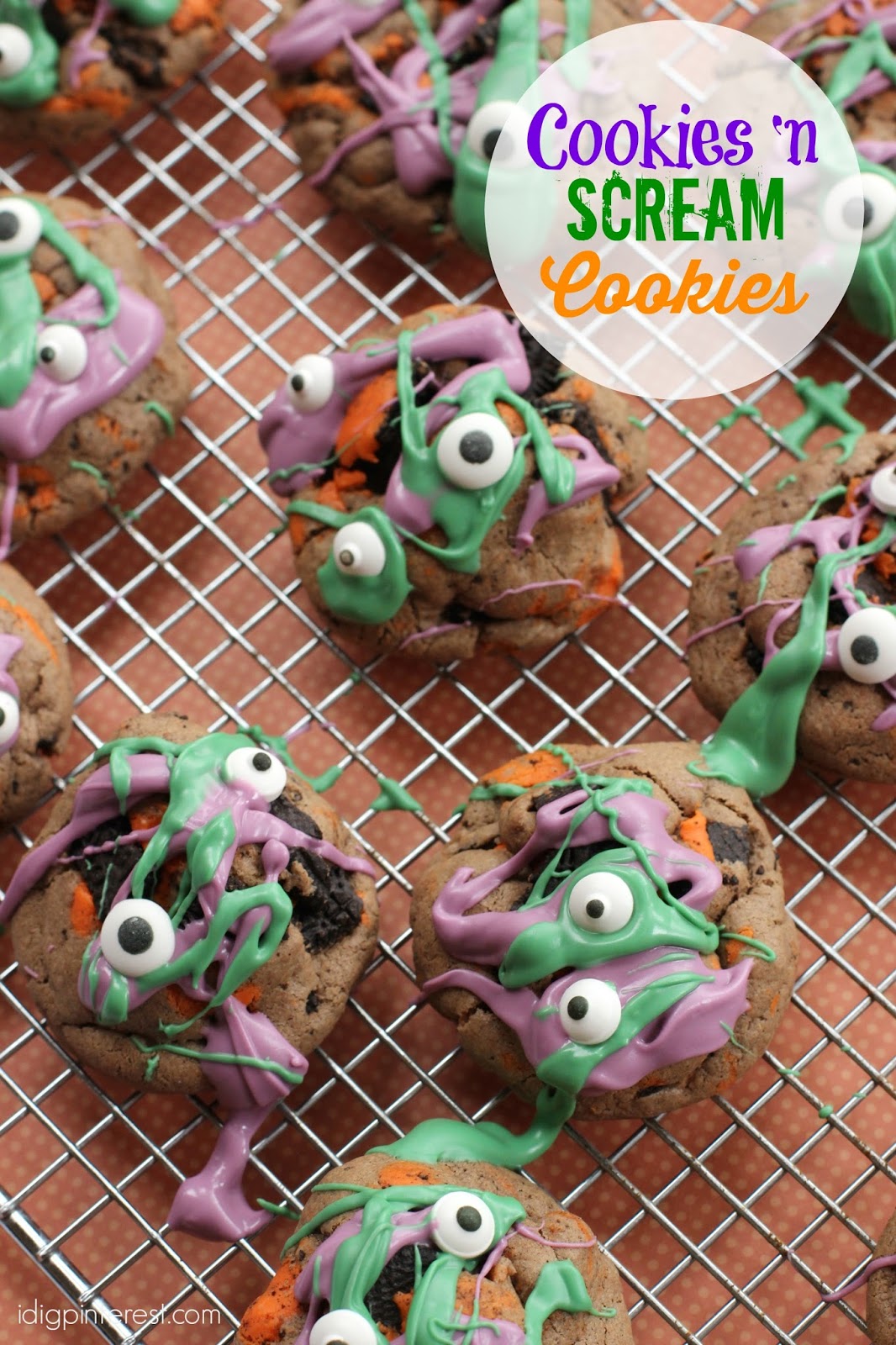 Cookies ‘n Scream Cookies - I Dig Pinterest