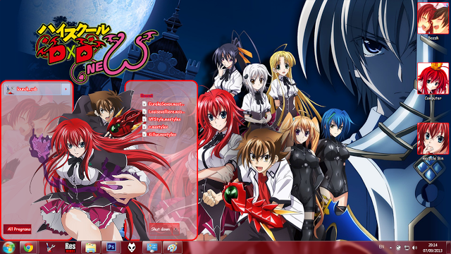 [Theme Win7] High School DXD