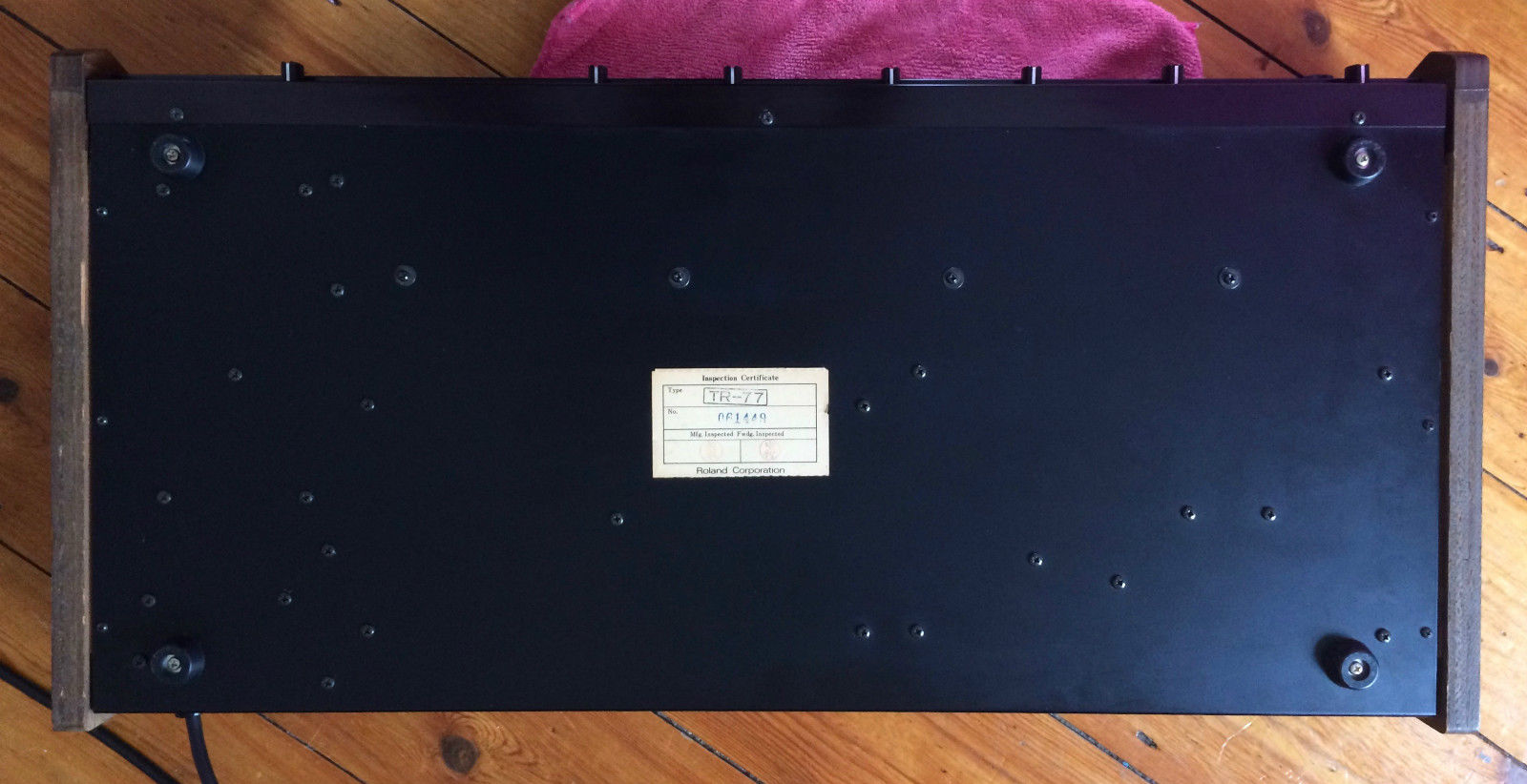 MATRIXSYNTH: ROLAND TR-77 Rhythm 77 Analog Drum Machine c.1972, SN 061449