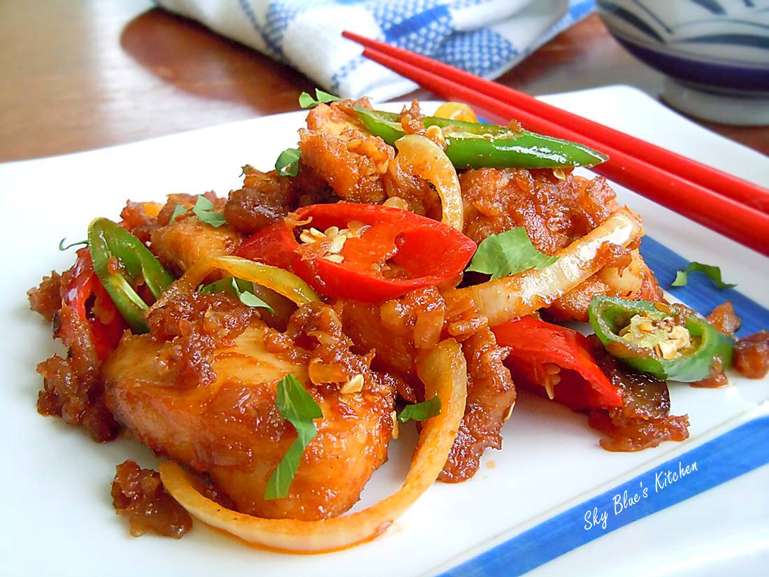 Melley Mey's Kitchen : ~ Sambal Ayam Udang Kering...
