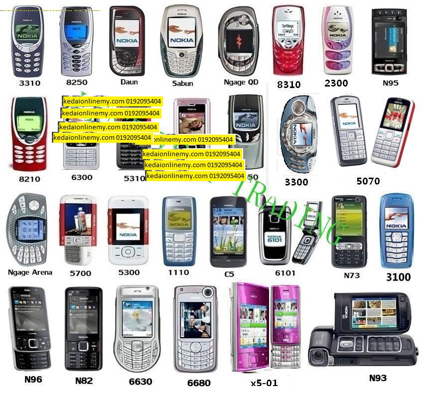 Handphone Telefon Bimbit Nokia Lama Klasik - kedai online