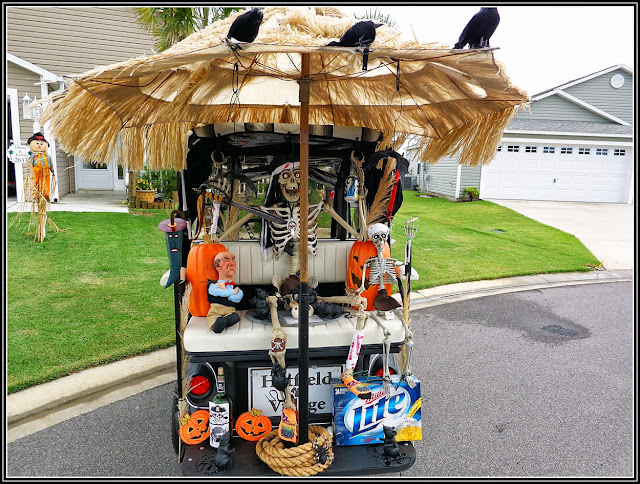 The Villages (Florida) Photos: The Nolen's Halloween Golf Cart