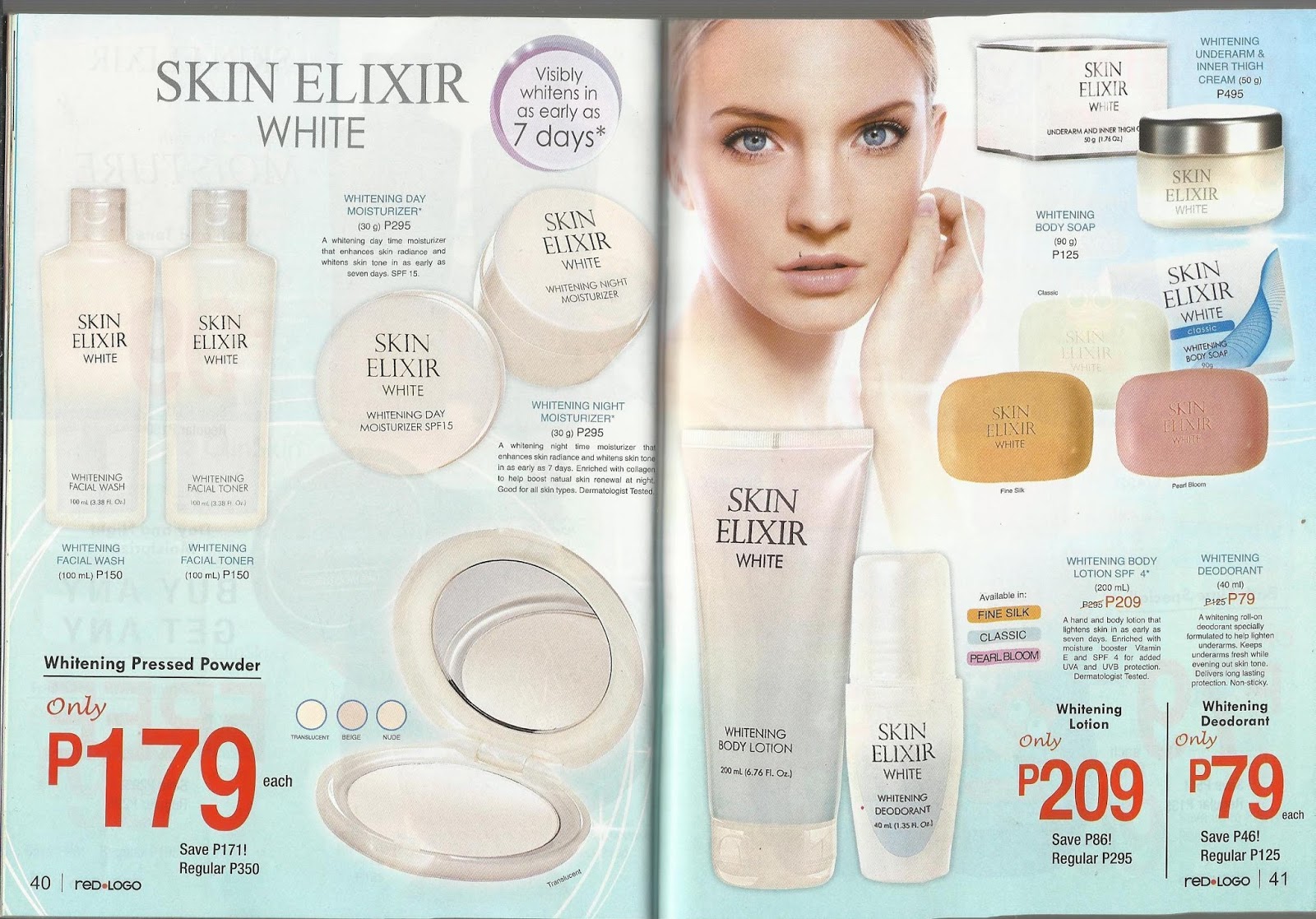 Red Logo Catalog: Red Logo Cosmetic Products