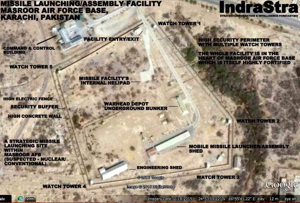 "SUSPECTED" Nuclear Weapons and Missile Launch Facilities near Karachi ...
