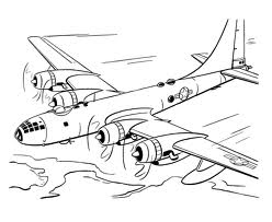 Coloring Pages 1: b-17 coloring pages