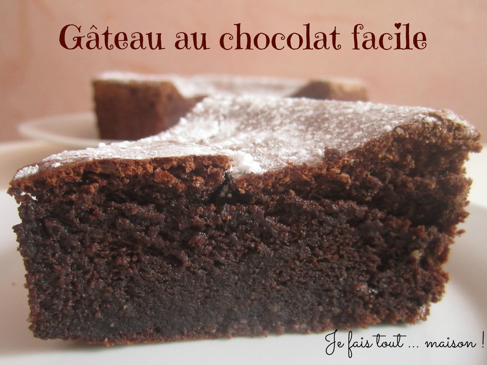 Gâteau chocolat Bellevue de Christophe Felder