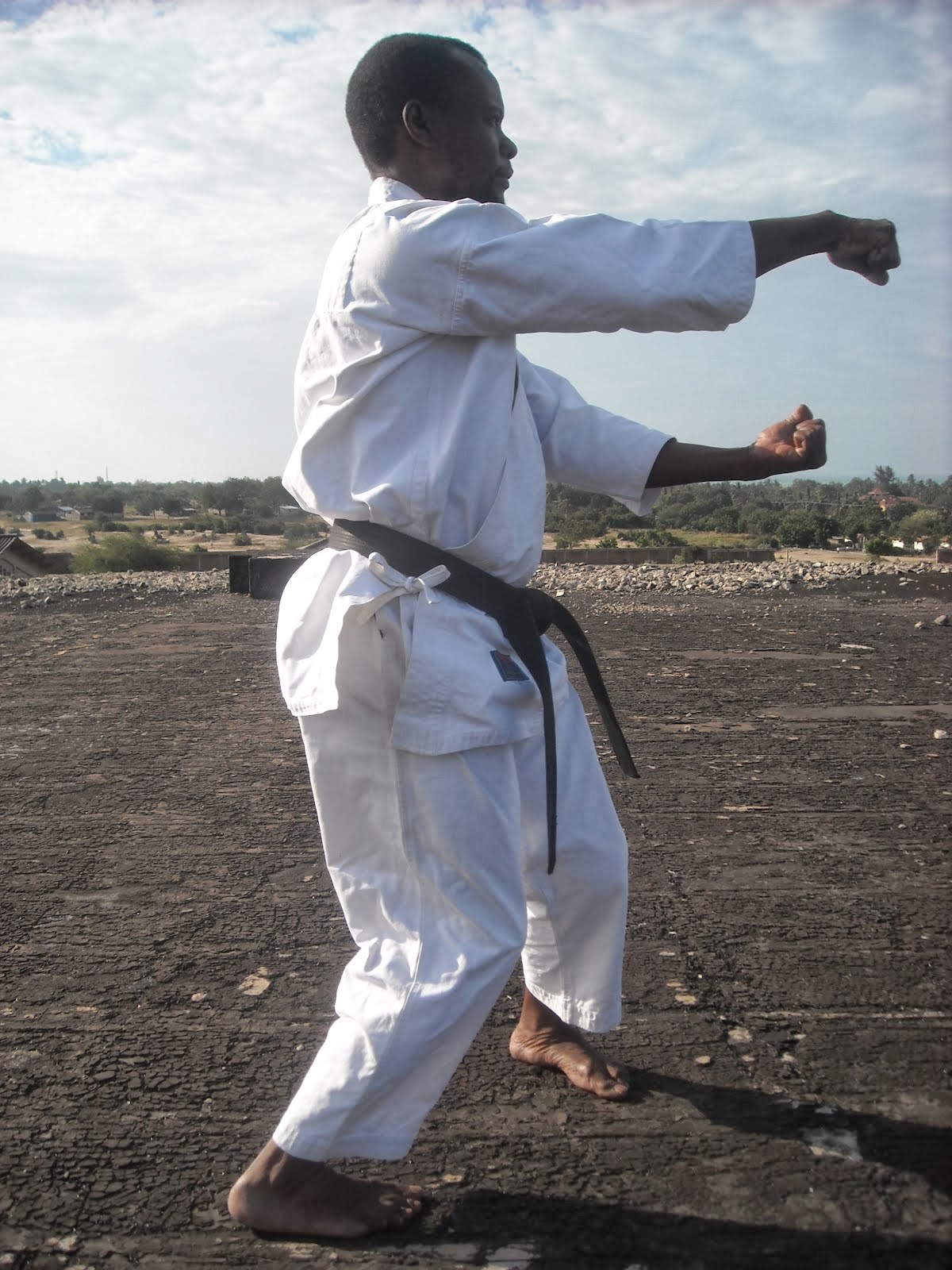 Tanzania Karate: Stance