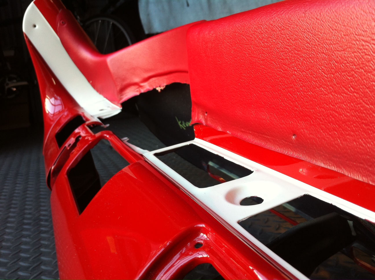 Just Dashes Production Center: 1957 Ford Fairlane Dash Pad Reproduction ...