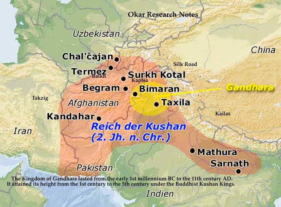 Okar Research: Kingdom of Gandhāra (1st-5th C. AD)