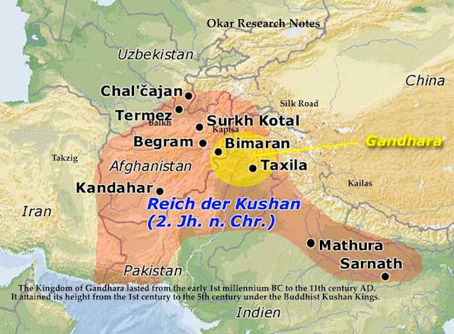 Okar Research: Kingdom of Gandhāra (1st-5th C. AD)