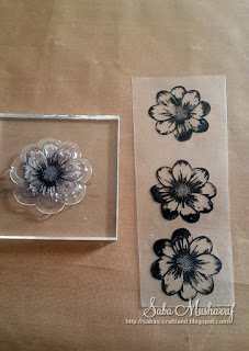 Saba's Craft Land: Tutorial: Acetate Flowers