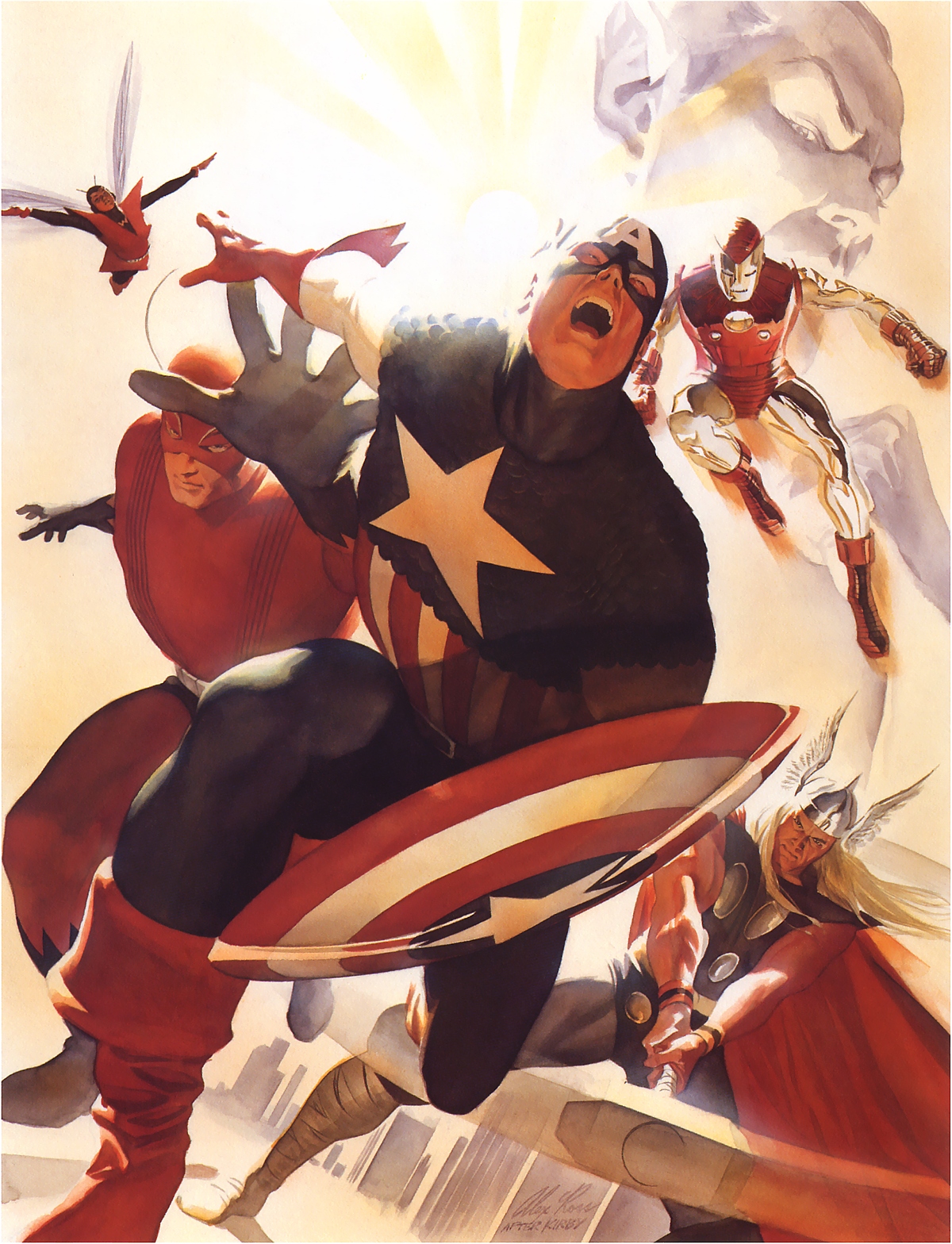 Submundo HQ: POSTER (Parte 6): A Arte-Viva de Alex Ross......