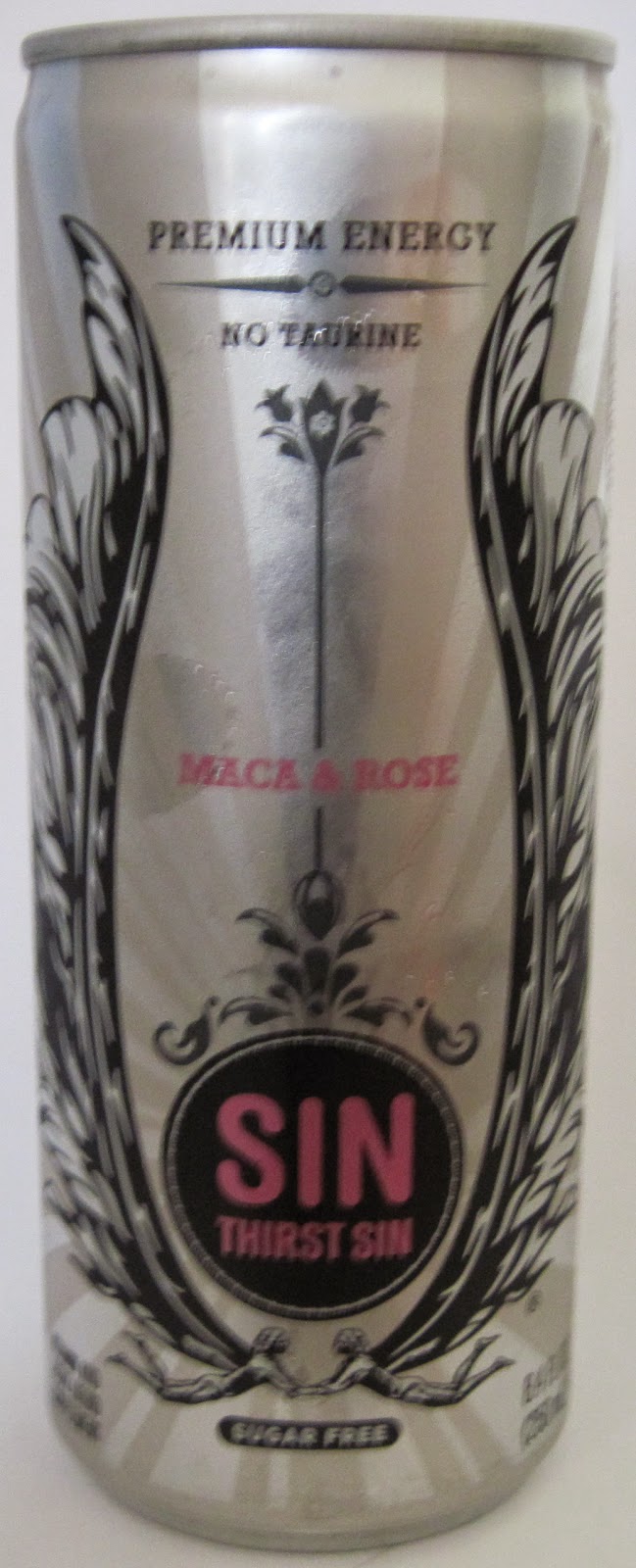 Caffeine King: Sin Thirst Sin Maca & Rose Energy Drink Review