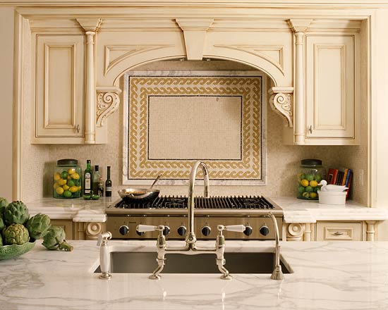 New Home Interior Design: Beautiful Kitchen Backsplashes