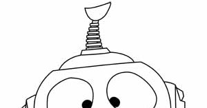 Rob The Robot Coloring Pages | Team colors