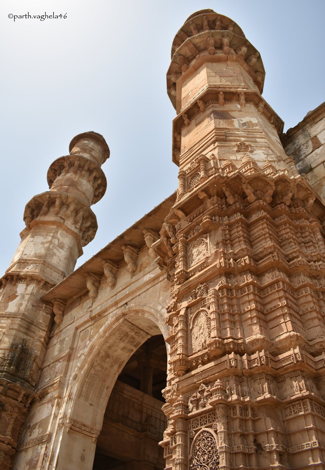 Kevada Mosque, Champaner, Gujarat.