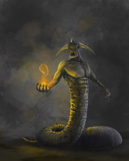 The Art of Imre Szabo: Snake Devil