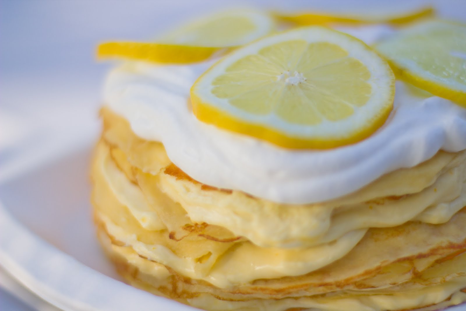 Indulge: Meyer Lemon Crepe Cake
