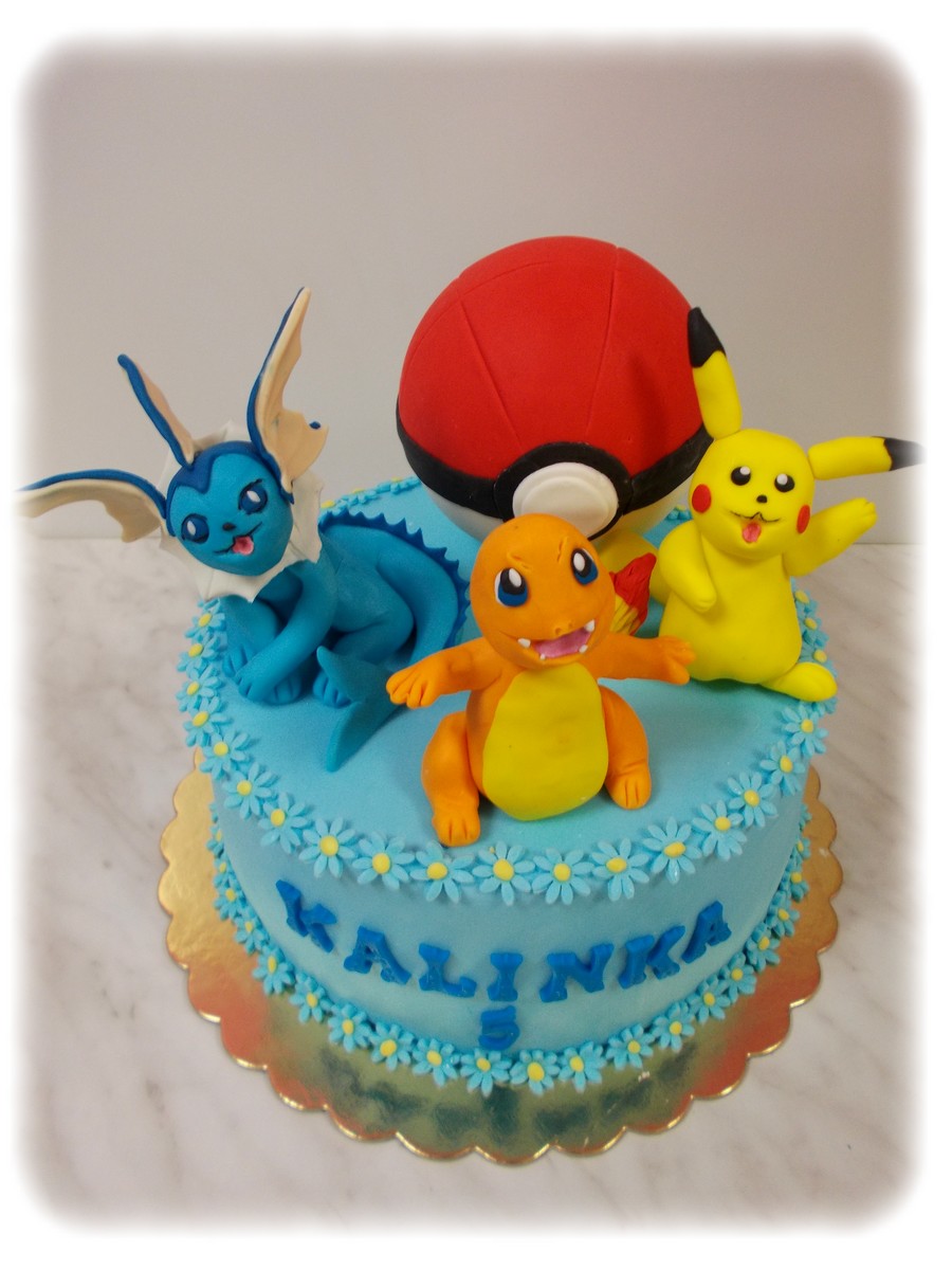 Pracownia Tortów Artystycznych Tamara Wolańska: tort pokemony