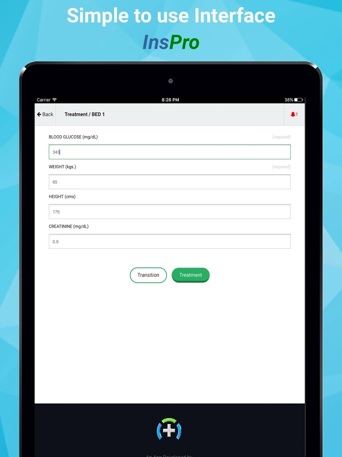 InsPro Mobile App for Insulin administrarion - Dr. Jimit vadgama