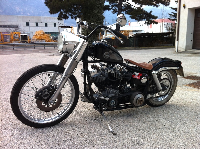 GalluzHead...... Be a Man ride a Pan : H-D Shovelhead FX for sale