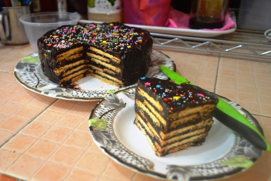 art, cakes & me: kek batik #2