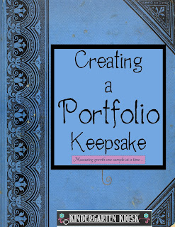 Kindergarten Kiosk: Creating a Portfolio (Memory Book): Measuring ...