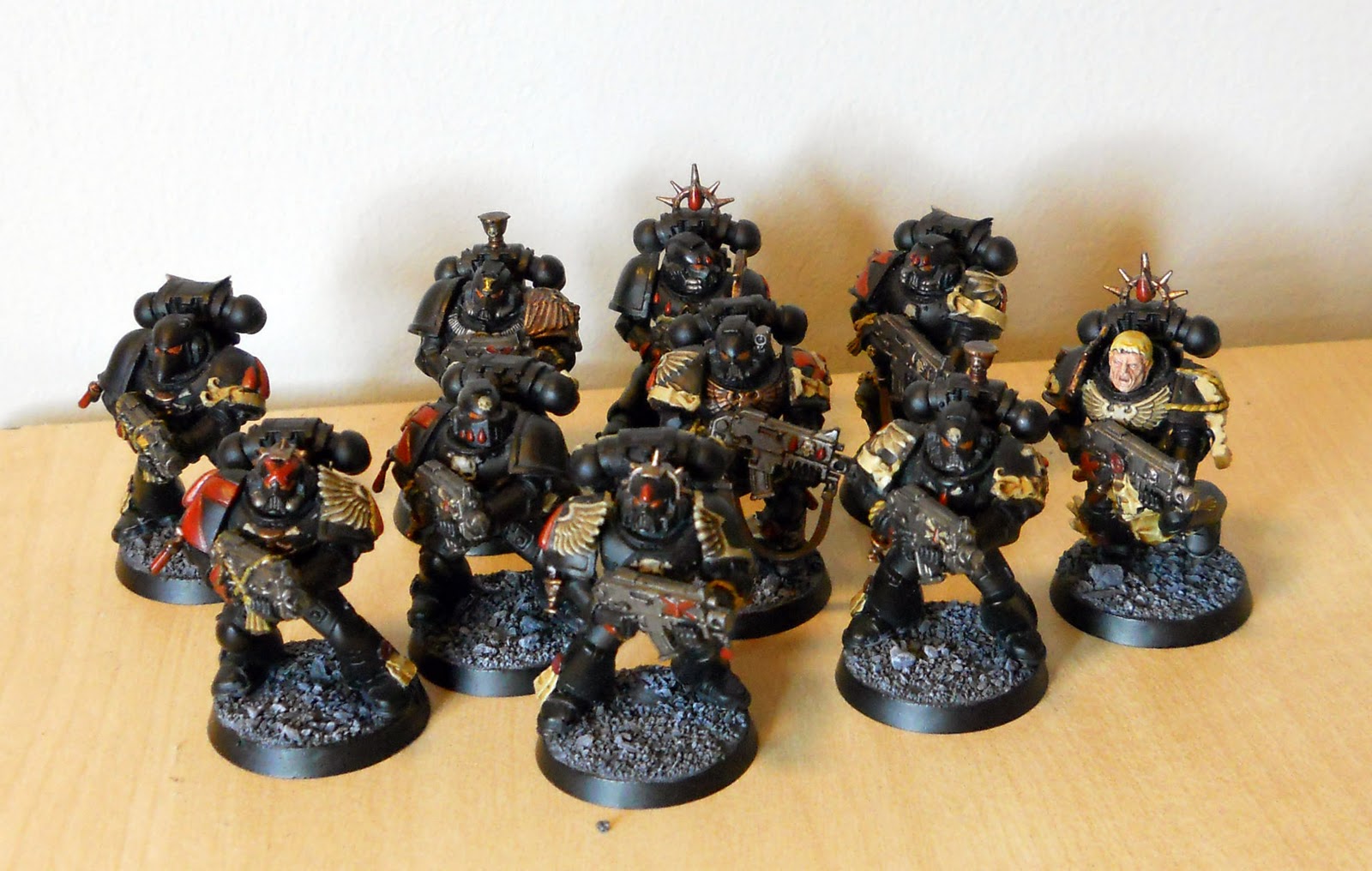 Wings of Sanguinius: 40k wargaming blog: 200 point kill teams testing