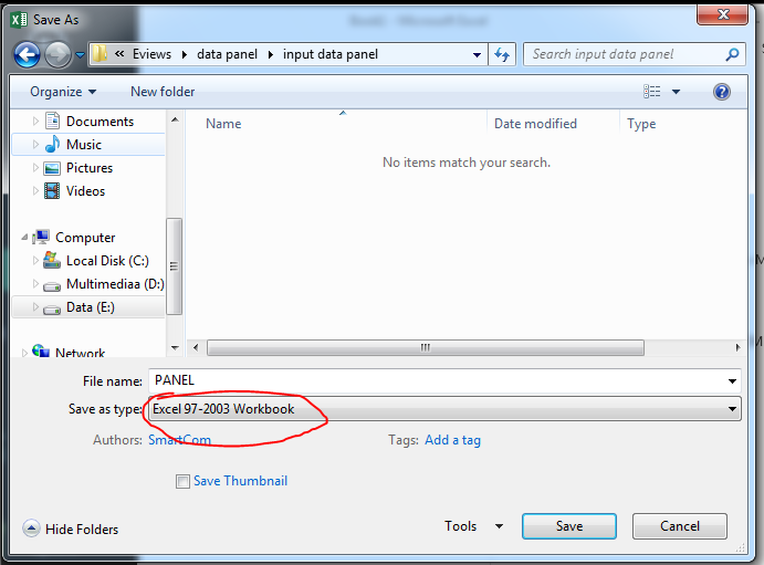 Cara Input Data Panel Dengan EViews 7 ~ Blog "Ali Ttph"