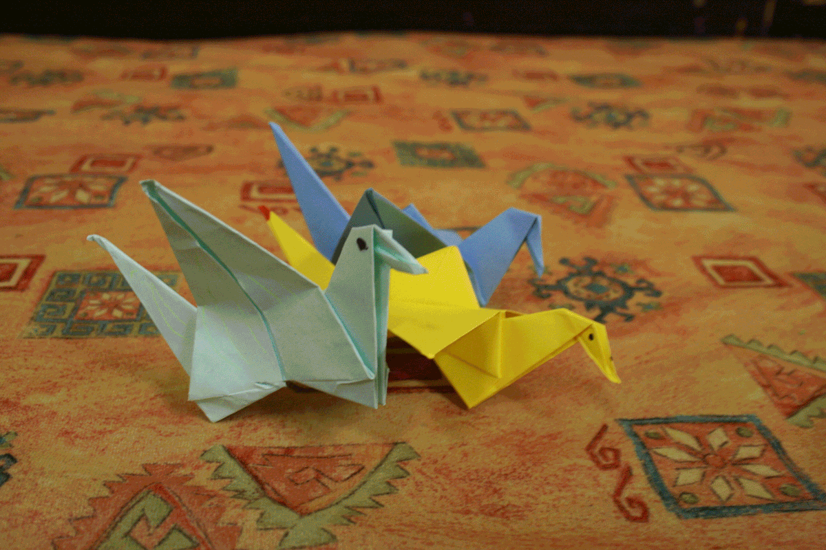 naše-origami: ŽERIAV