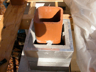 Kiln Project: Building The Chimney