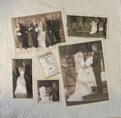 Fast Friday Fabric Challenge: Wedding Memory Quilt
