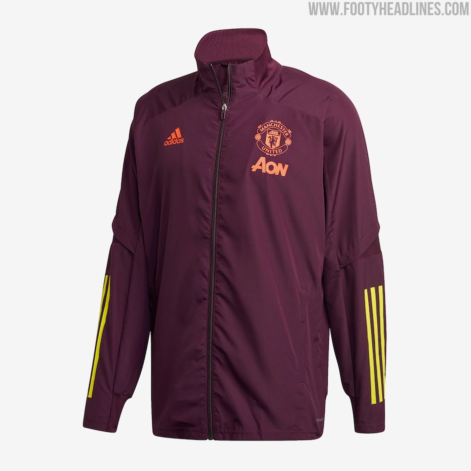Garish Manchester United 20-21 Champions League Pre-Match Shirt ...