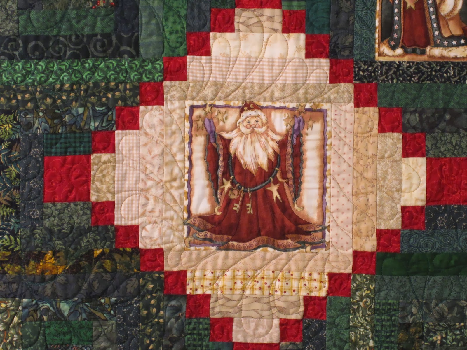 Julie's Quilts and Costumes: Throwback Thursday--Santa's Block Party