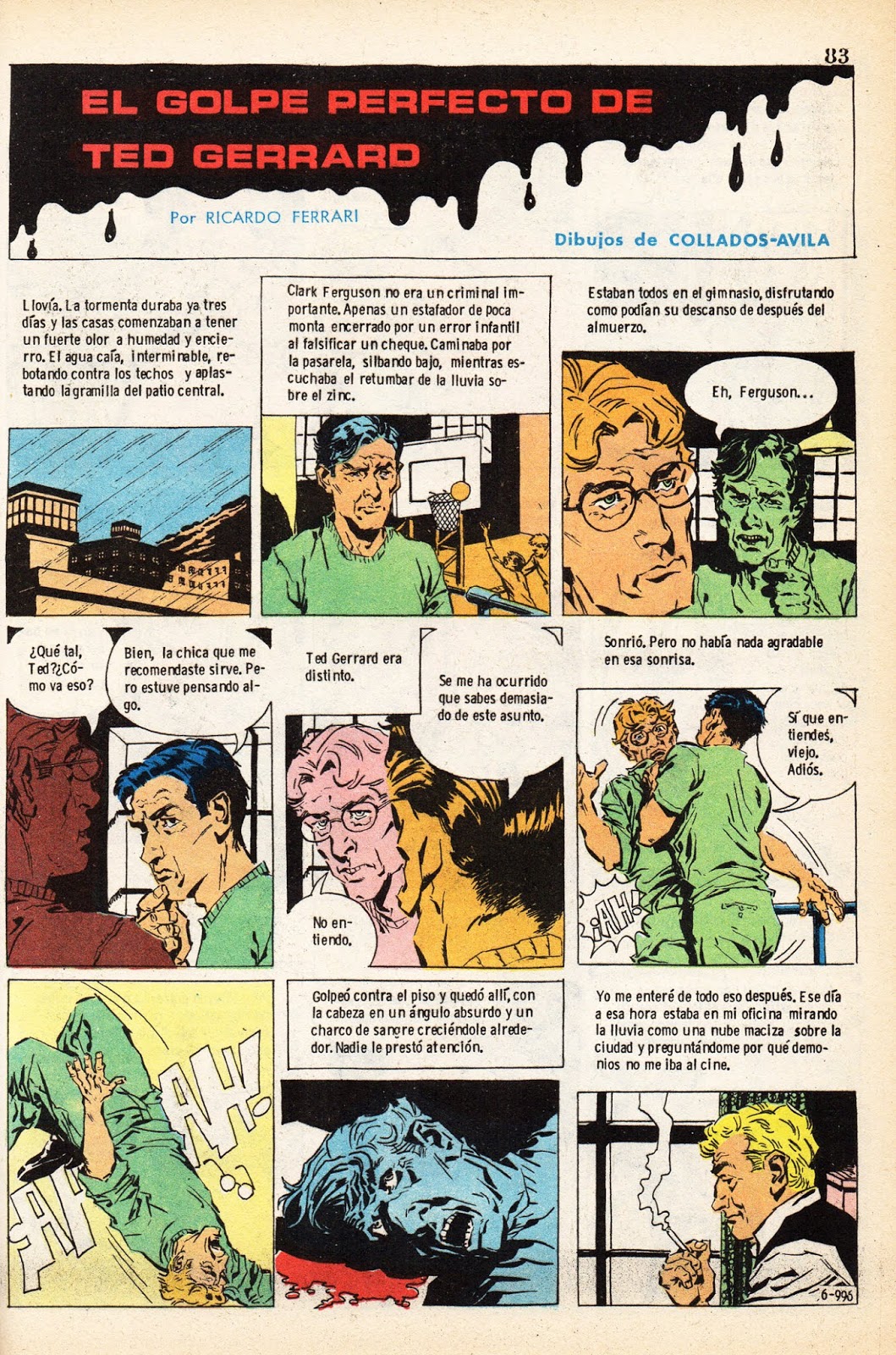 Columberos: Unitario - El golpe perfecto de Ted Gerrard