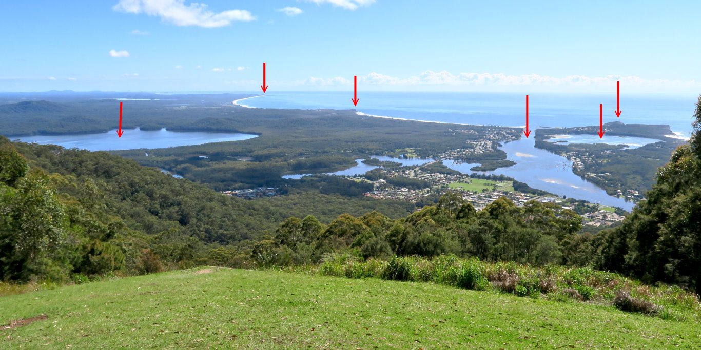 Mountains: North Brother Mountain, NSW, Australia