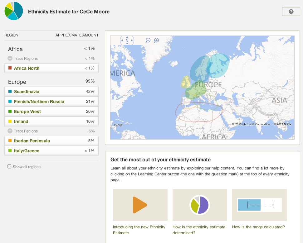 Your Genetic Genealogist: AncestryDNA's New Ethnicity Predictions ...