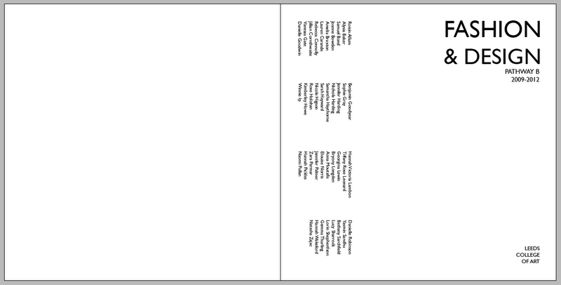 Final Major Project: Cover Layout Ideas